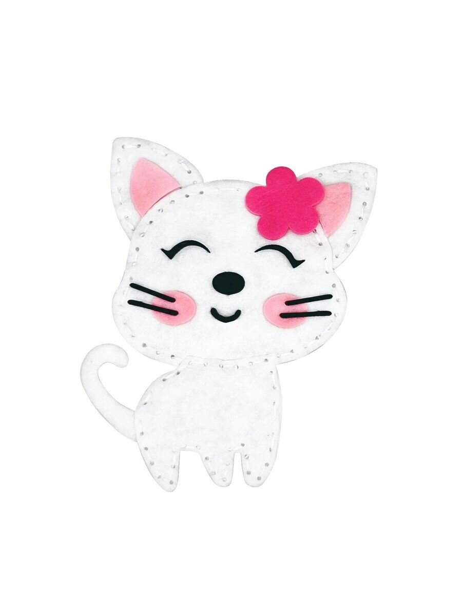 Набор для шитья игрушки из фетра Котёнок