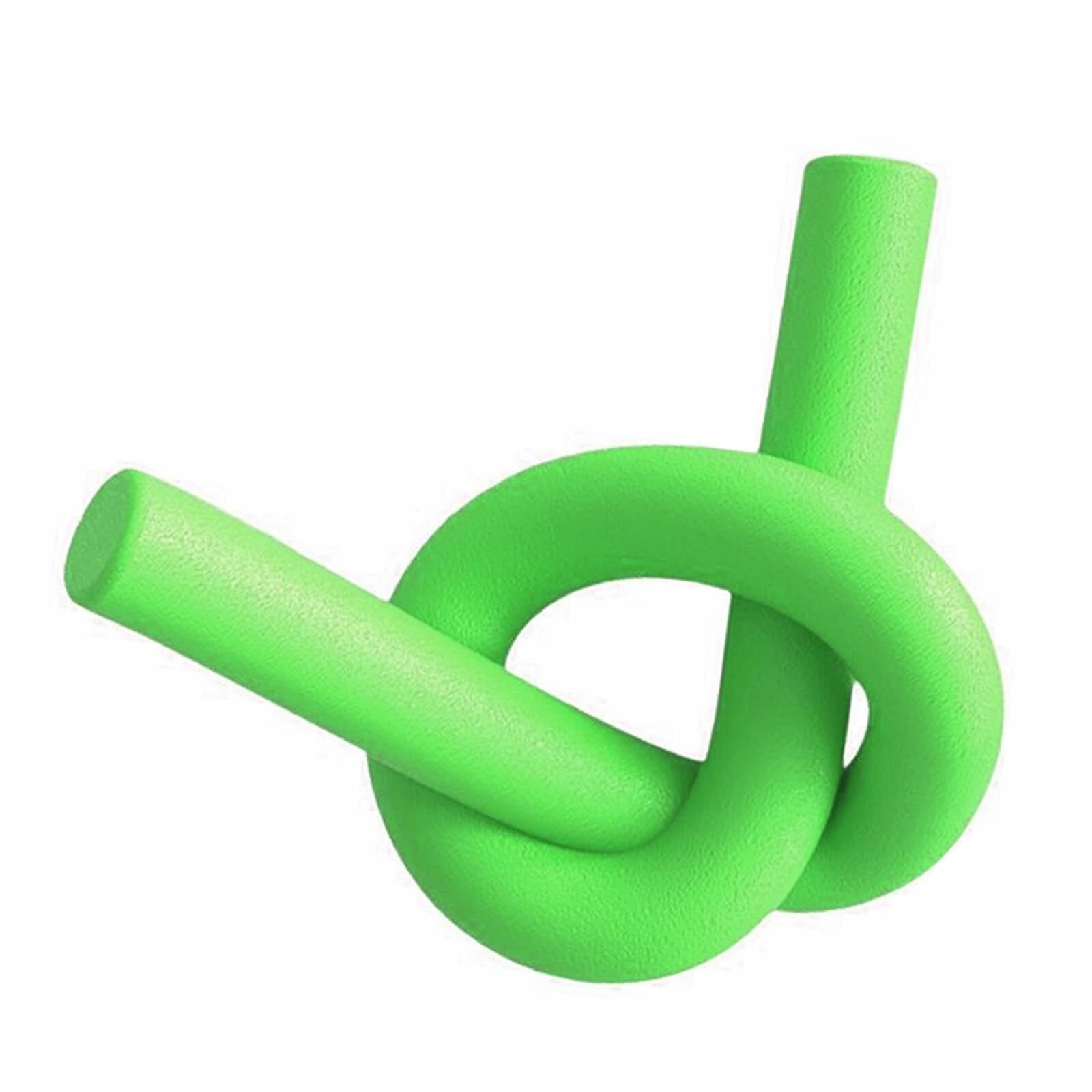 Эксклюзивный аксессуар для водного отдыха и вечеринок, изготовленный из ЭПЭ хлопка, зеленый нудл для плавания размером 7x130 см