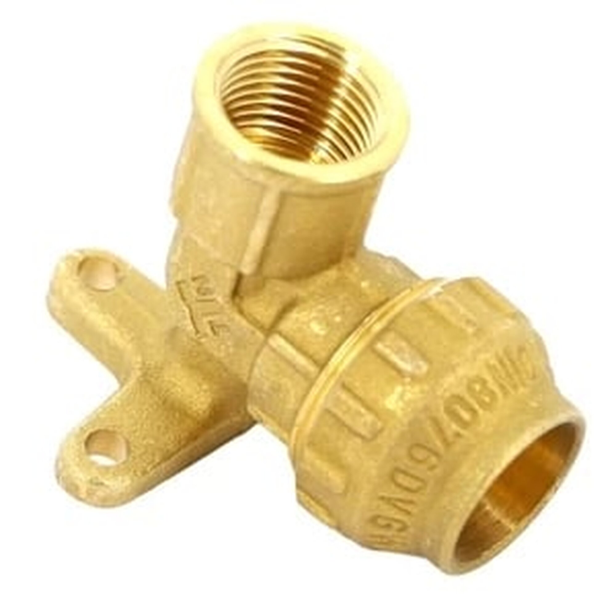 Водорозетка для ПНД латунная компрессионная 20х1/2 ВР Tiemme (tTm)