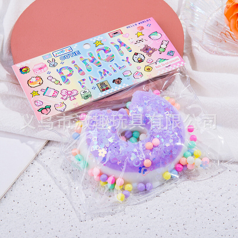 Мягкий рисовый шарик, торт, хлеб, игрушечная еда, симуляция еды, средство для снятия стресса, супермягкая глина, артефакт для снятия стресса