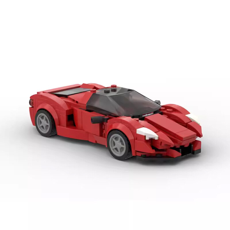 MOC-42633 набор строительных блоков Ferrari Enzo V2 Speed8 сетка модель автомобиля для мальчика подарок