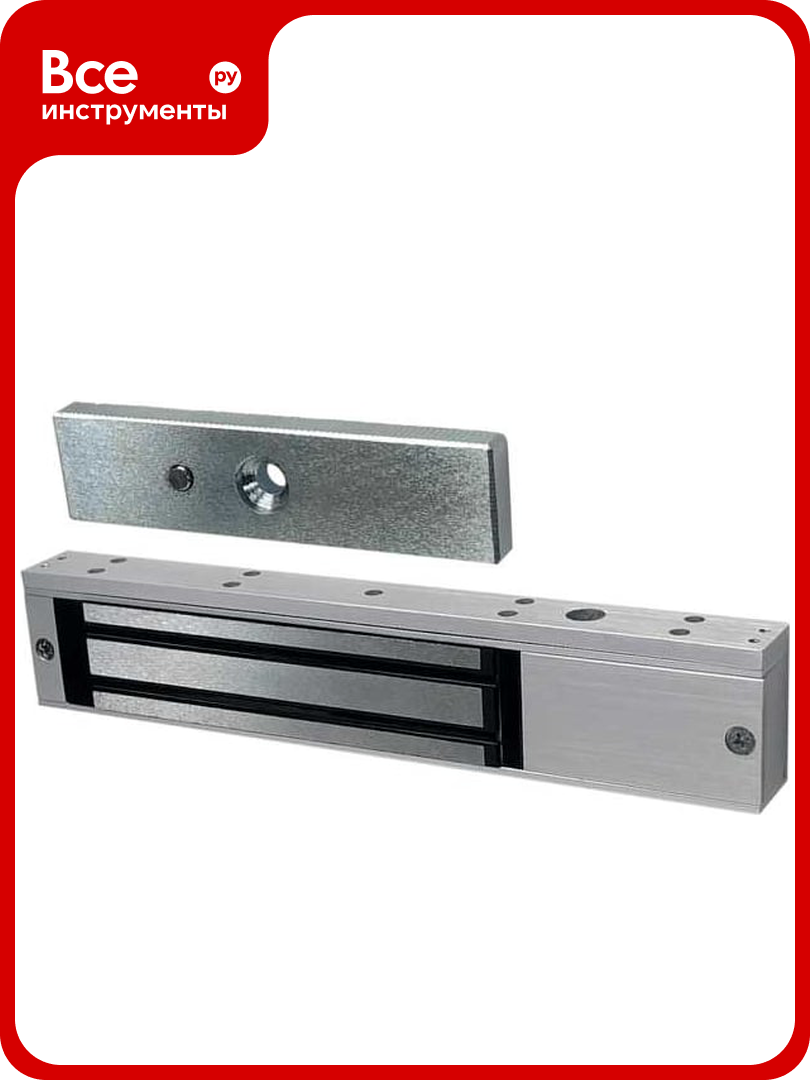 Электромагнитный замок Tantos TS-ML180S с силой удержания на отрыв до 180 кг 00-00330925