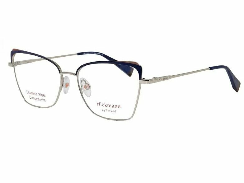 Оправа Hickmann HI1264 06A, тип оправы ободковая, материал оправы металл, пол женские, форма оправы бабочка