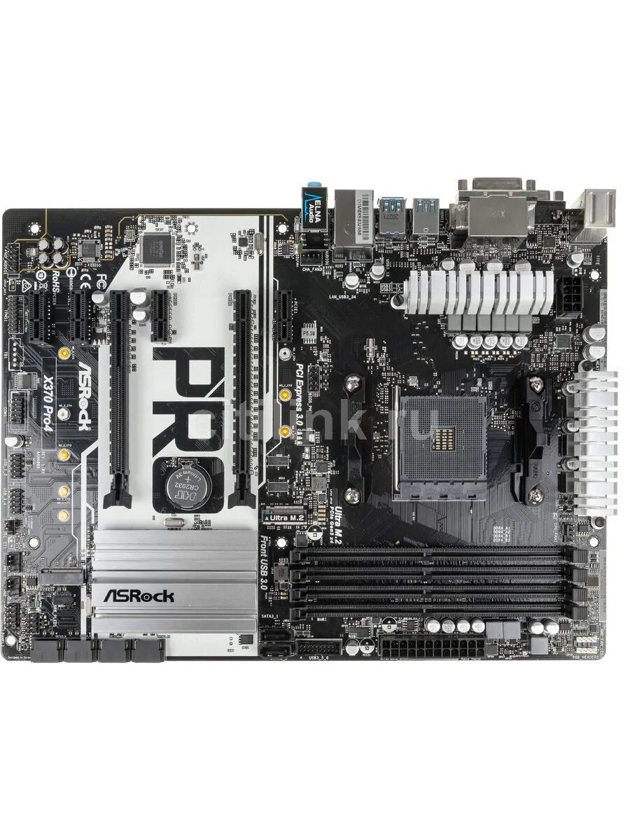 Материнская плата X370 PRO4 - AM4, DDR4