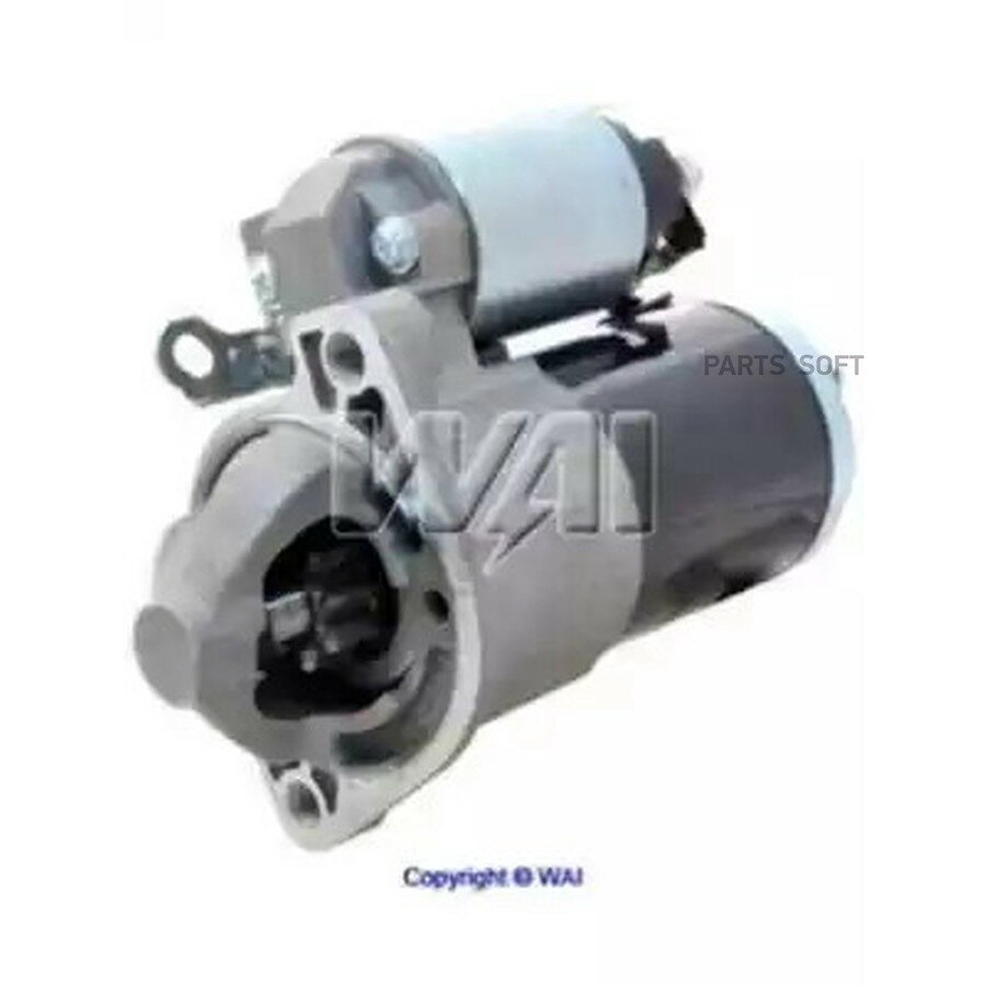 Стартер (новый) Mitsubishi Eclipse 2.4L (2009-04) Mitsubishi Galant 2.4L (2006-04) Mitsubishi La от официального дистрибьютора, WAI, артикул 17931N