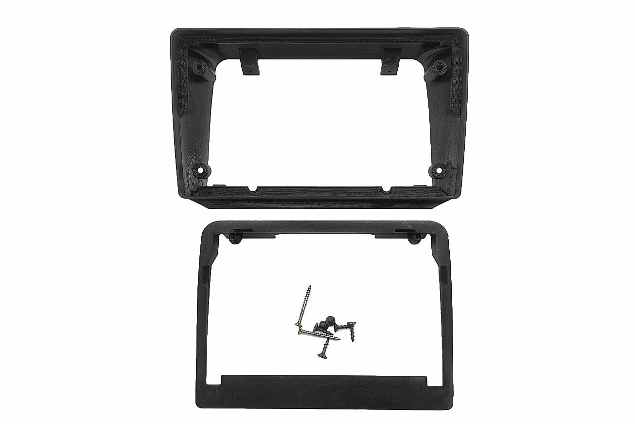 Рамка переходная ВАЗ 2110, 2111, 2112 1995 - 2014 (старая панель) для 9" магнитолы / Wide Media