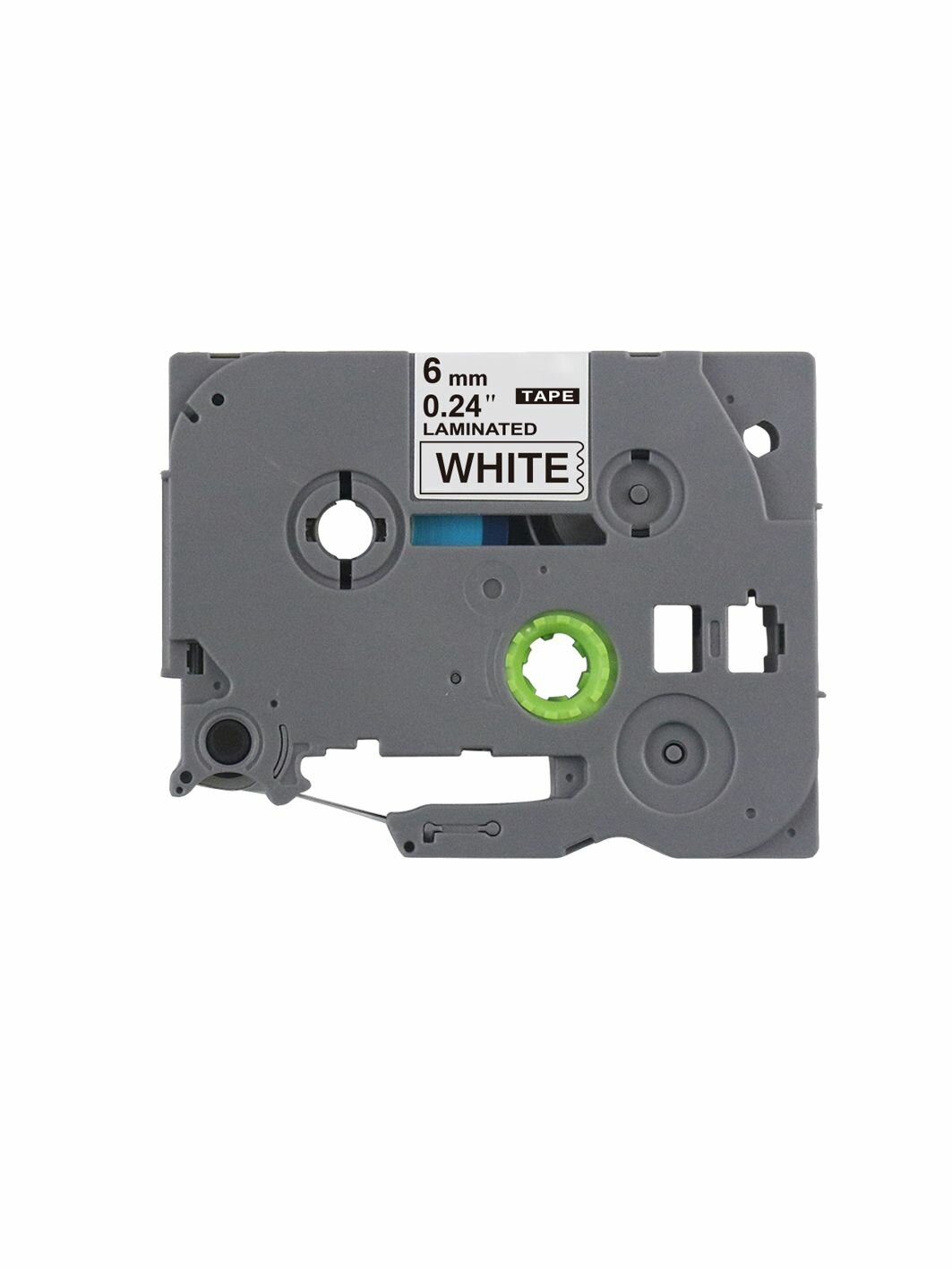 Картридж с термолентой TZc-211 tze 211 для принтеров этикеток Brother серии P-Touch, 6мм, x8