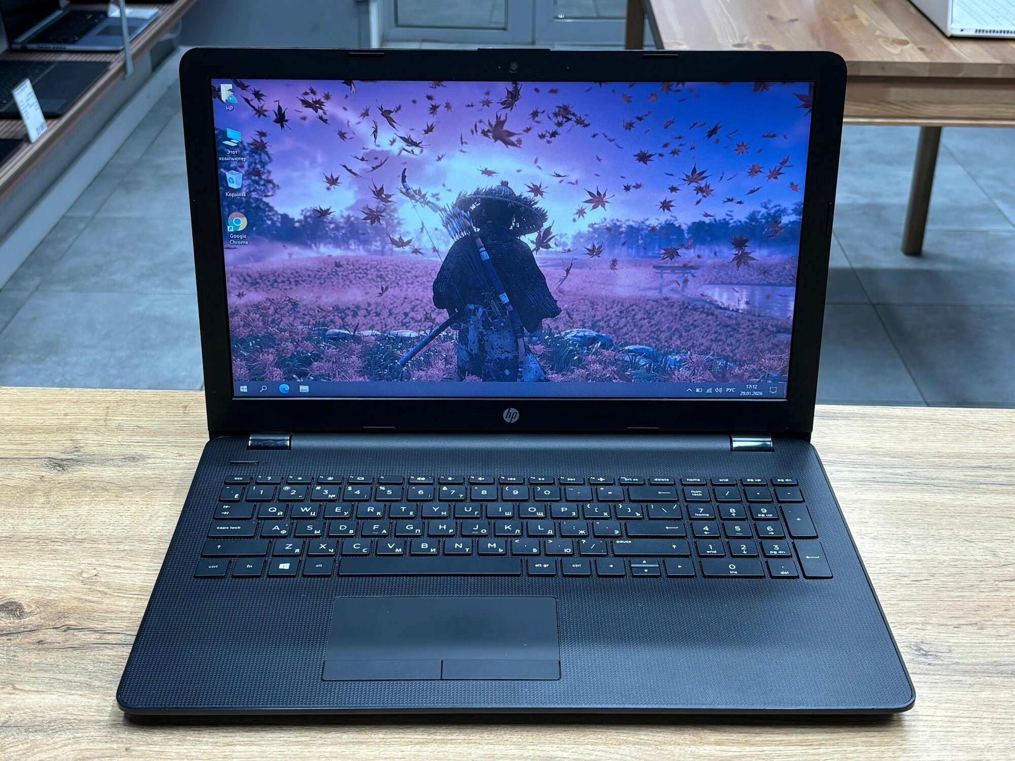 ноутбук 15.6 HP AMD A4-9120/AMD Radeon HD/8GB DDR4/128GB SSD/Win 10pro. Товар уцененный