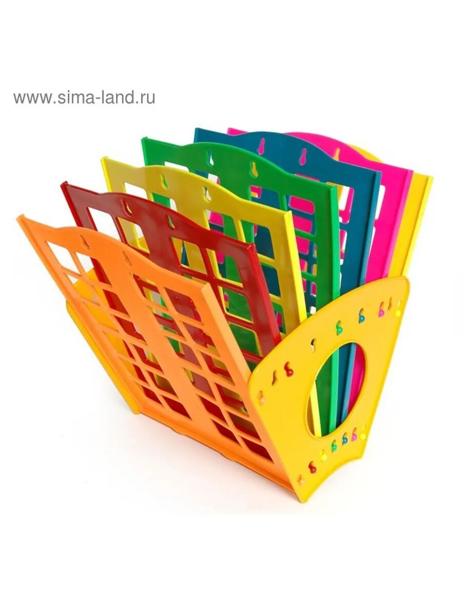 Цветной многофункциональный лоток-веер для документов