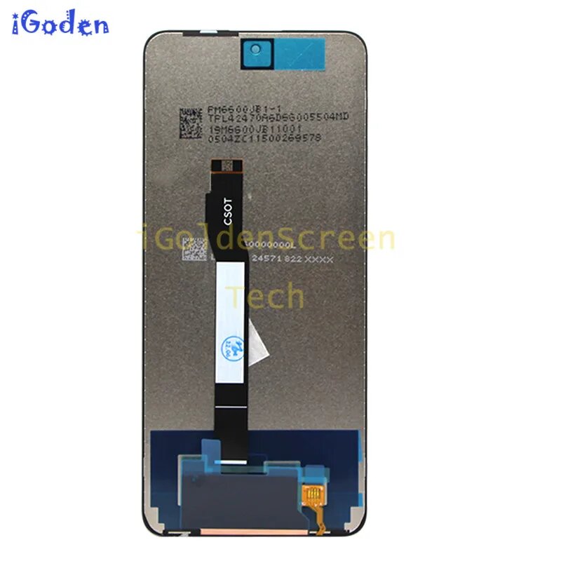 ЖК-дисплей для Xiaomi Redmi Note 11T Pro с сенсорным экраном и дигитайзером в сборе Black no frame