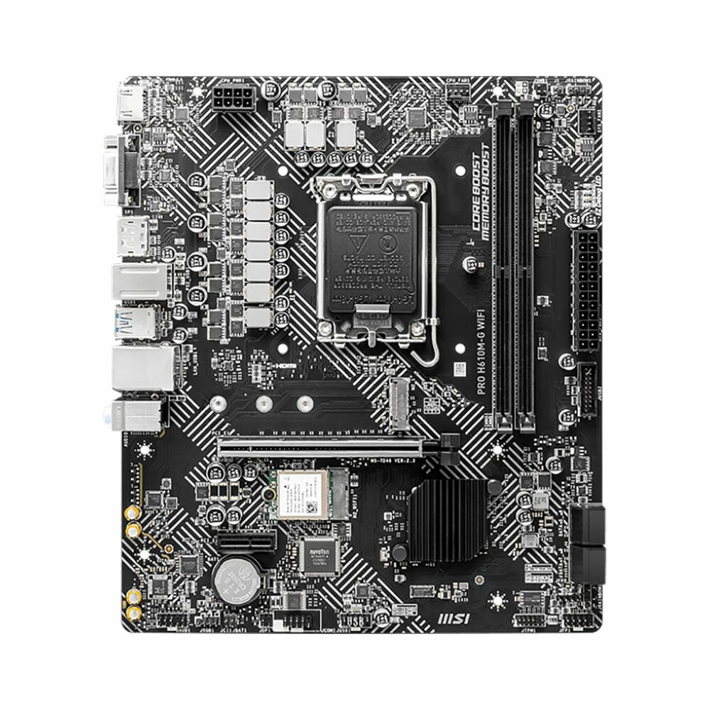 Материнская плата MSI PRO H610M-G WIFI