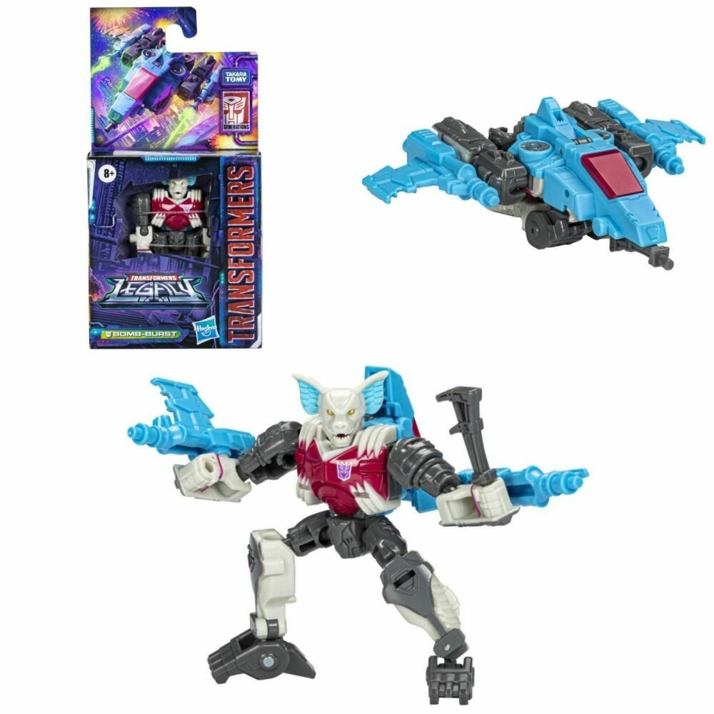 Трансформеры Hasbro Игрушка Generations Legacy Core Bomb-Burst 3,5 дюйма (9 см) F3010