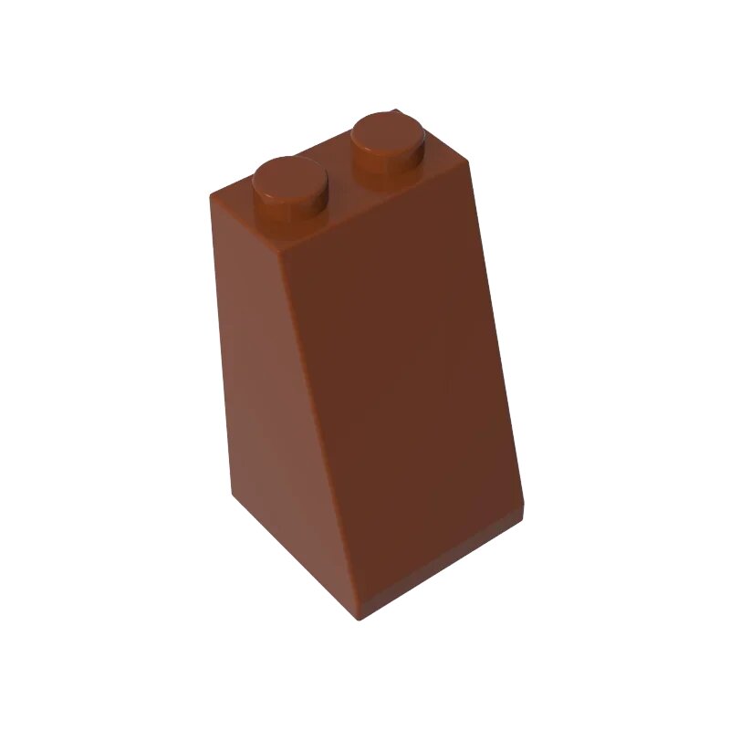 LEGO коричневый блок 2x2x3, Цвет: 081