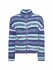 Куртка NIGEL XAVIER Striped crochet zip-up jacket, размер OneSize, фиолетовый