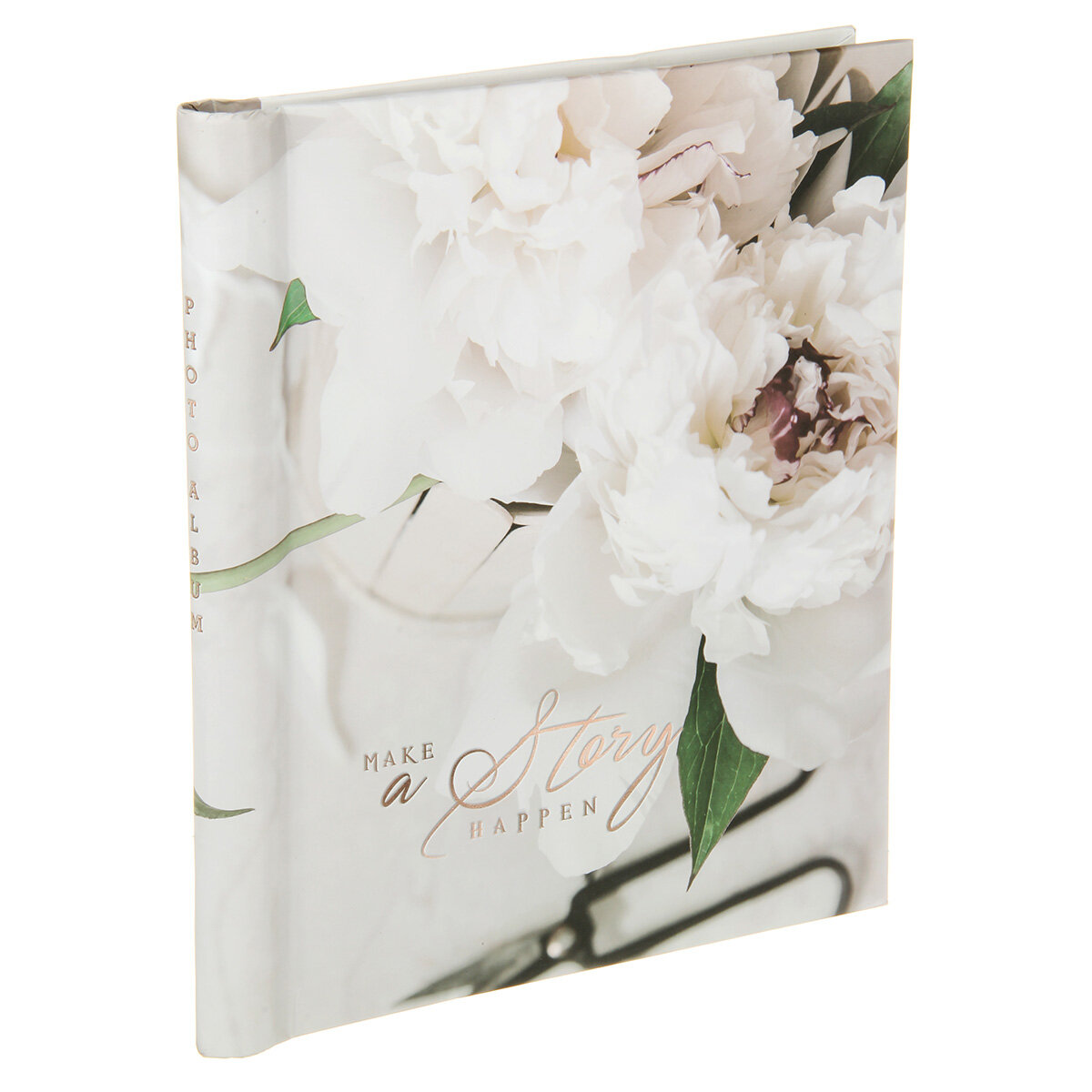Фотоальбом PIONEER Flowers магнитный 10 л 23х28 см спираль (122553)