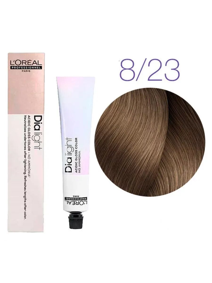 Loreal Dia Light 8.23 - Диалайт 50 мл — фото 1