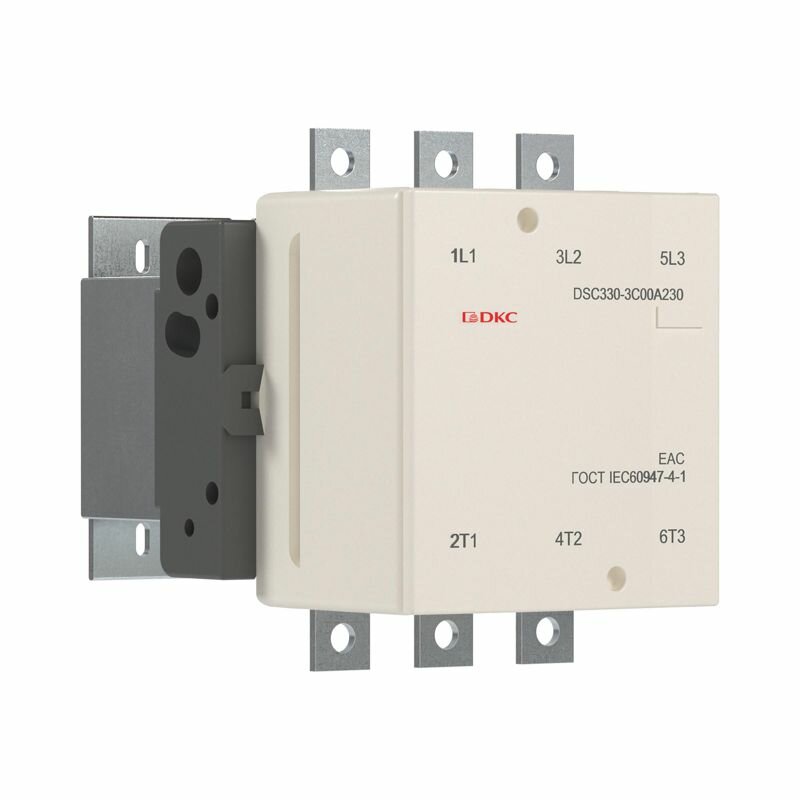 Контактор магнитный DSC330-3C00A230 330А 160кВт (AC3) 220В AC YON DSC330-3C00A230
