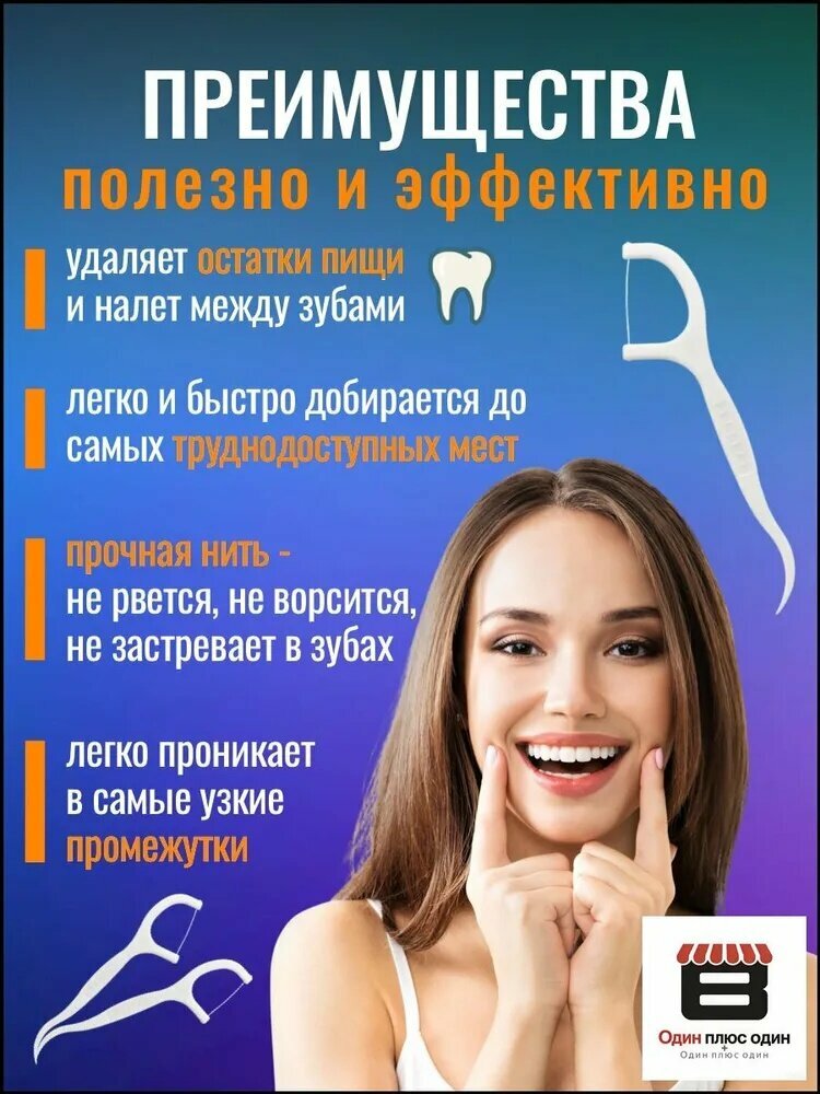 Зубная нить — фото 1