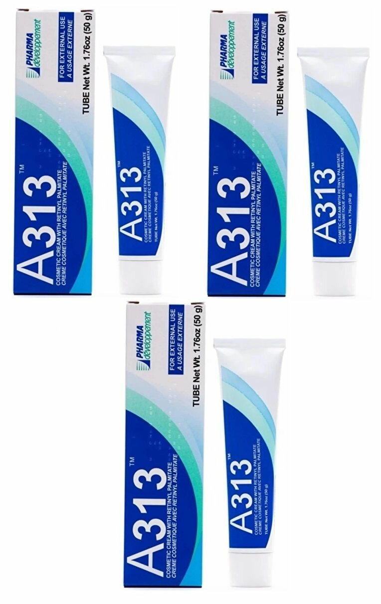 A313 Retinol Pommade Крем против морщин Крем от прыщей и черных точек 50 г 3x кусок