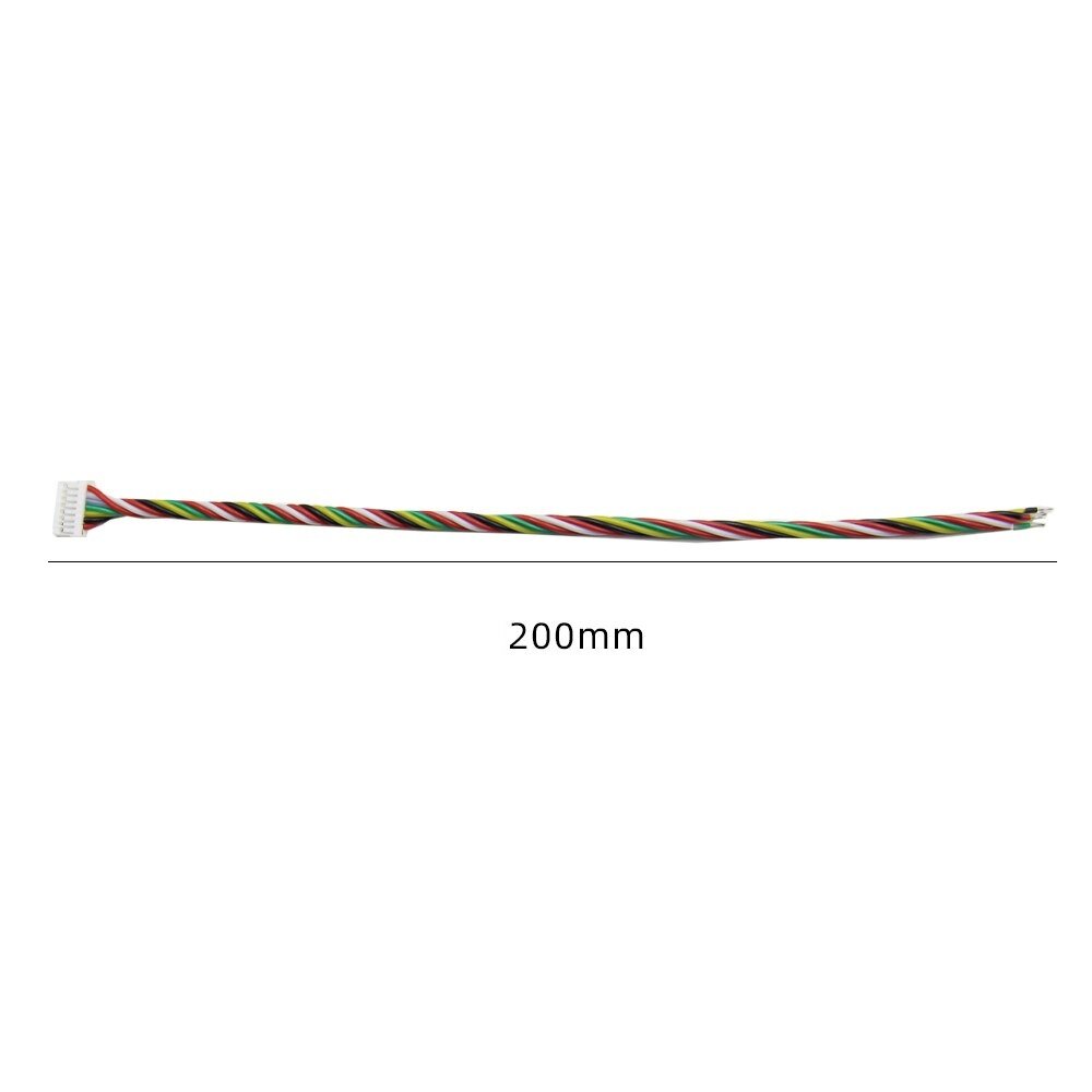 Сверхмягкий силиконовый провод MX1.25 8-pin, соединительный кабель VTX/FC/ESC для RC авиамоделей аксессуар