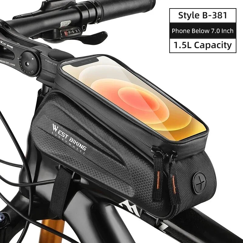 WEST BIKING Сумка на велосипед Style B-381, 1.5L