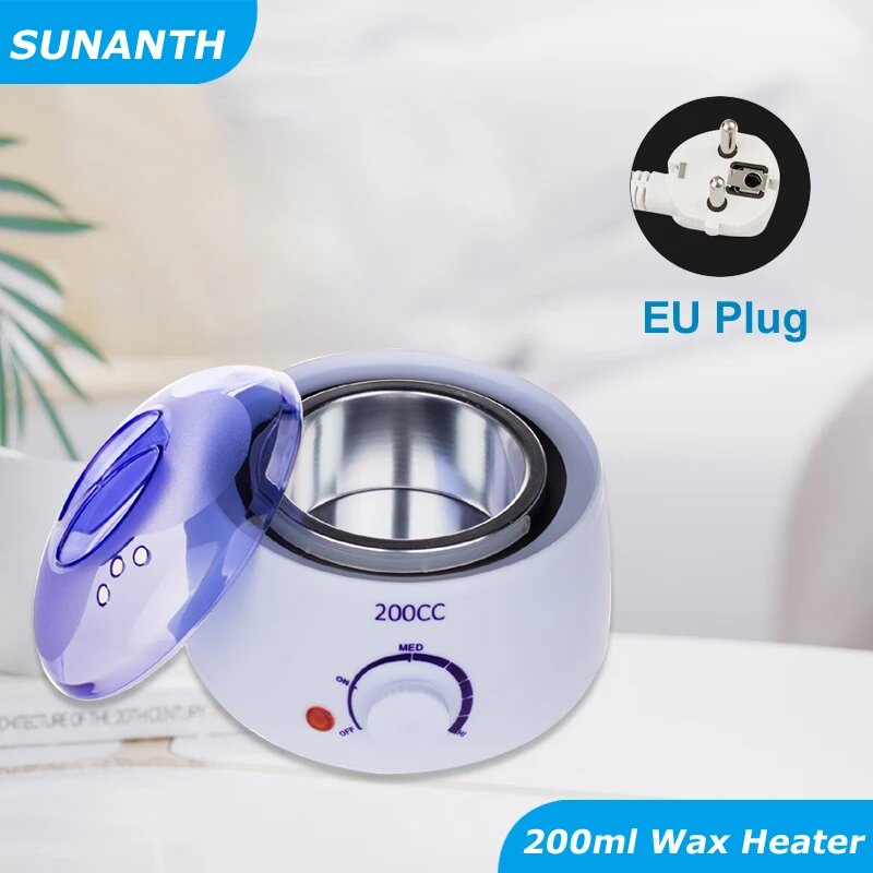 Нагреватель воска 200 мл, белый, EU Plug