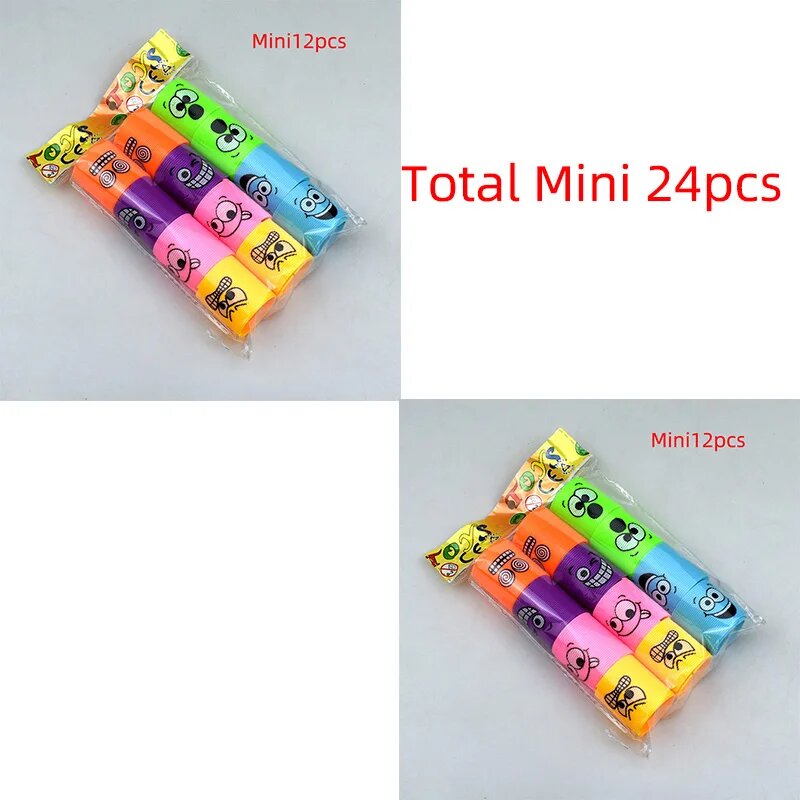 Радужные пружинки-игрушки 24 шт. 24 pieces2