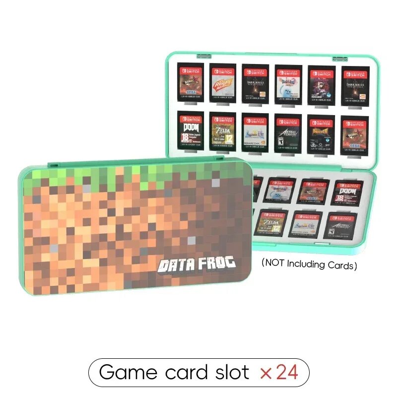 DATA FROG Чехол для Nintendo Switch, 24 слота, Pattern 08