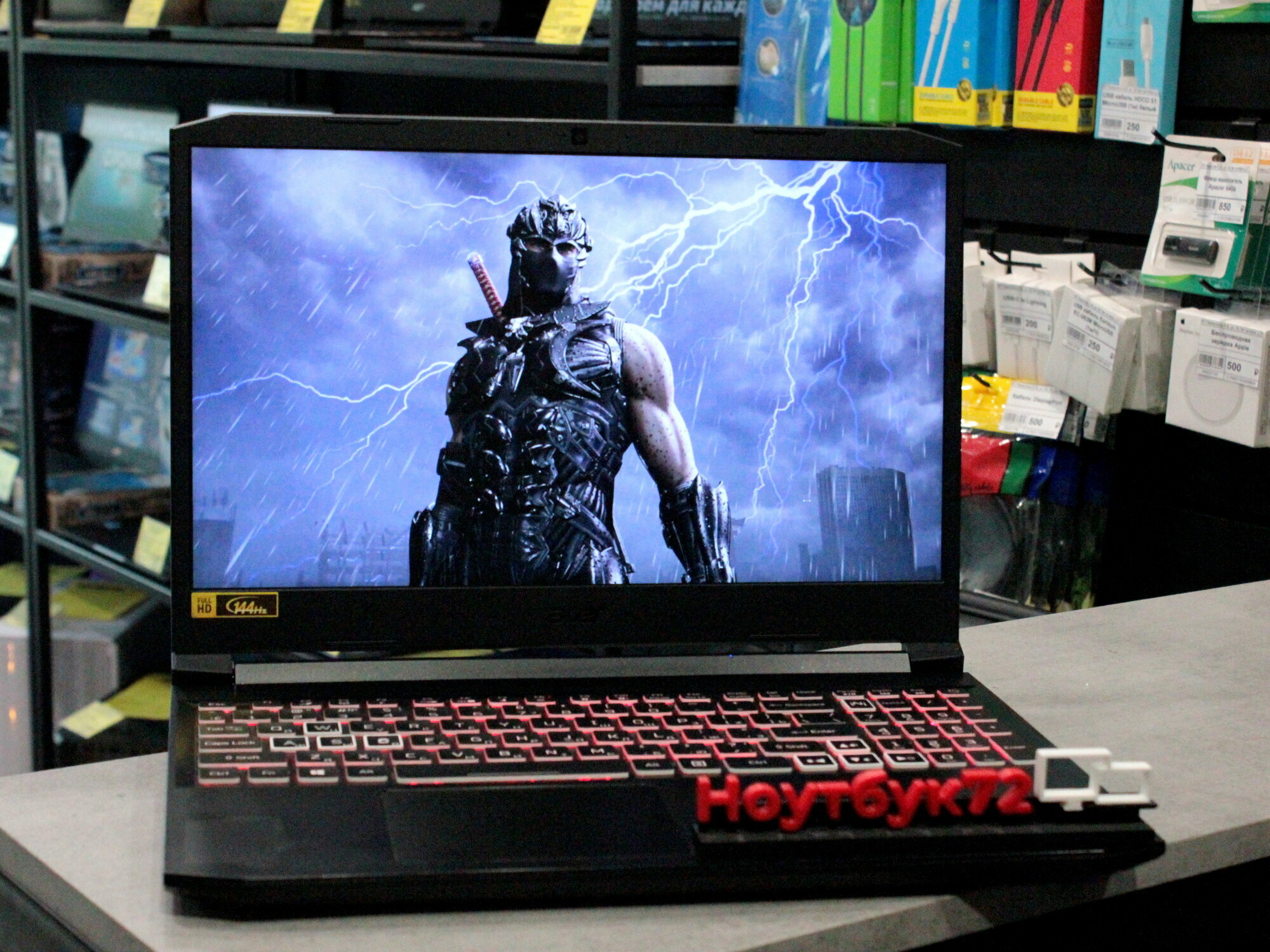 Ноутбук Acer Nitro AN515-57/i5-11400H/RXT3060/16/512