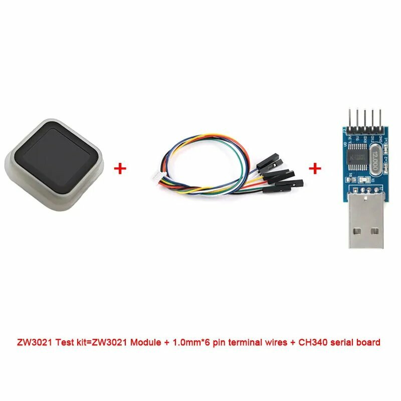 Модуль отпечатков пальцев Hi-link HLK-ZW3021 ZW3021 Test kit