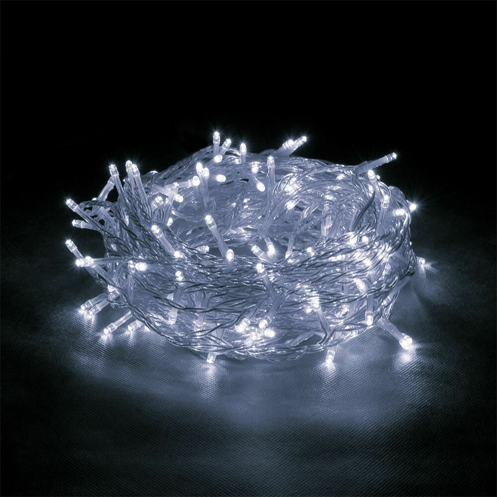 Гирлянда Сеть 1,2х1,5м 24V VEGAS 144 LED холодный уличная IP44 55213