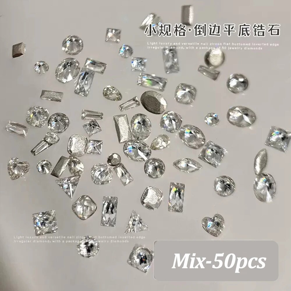 Стразы для ногтей MAFANAILS 50 шт. NO.19