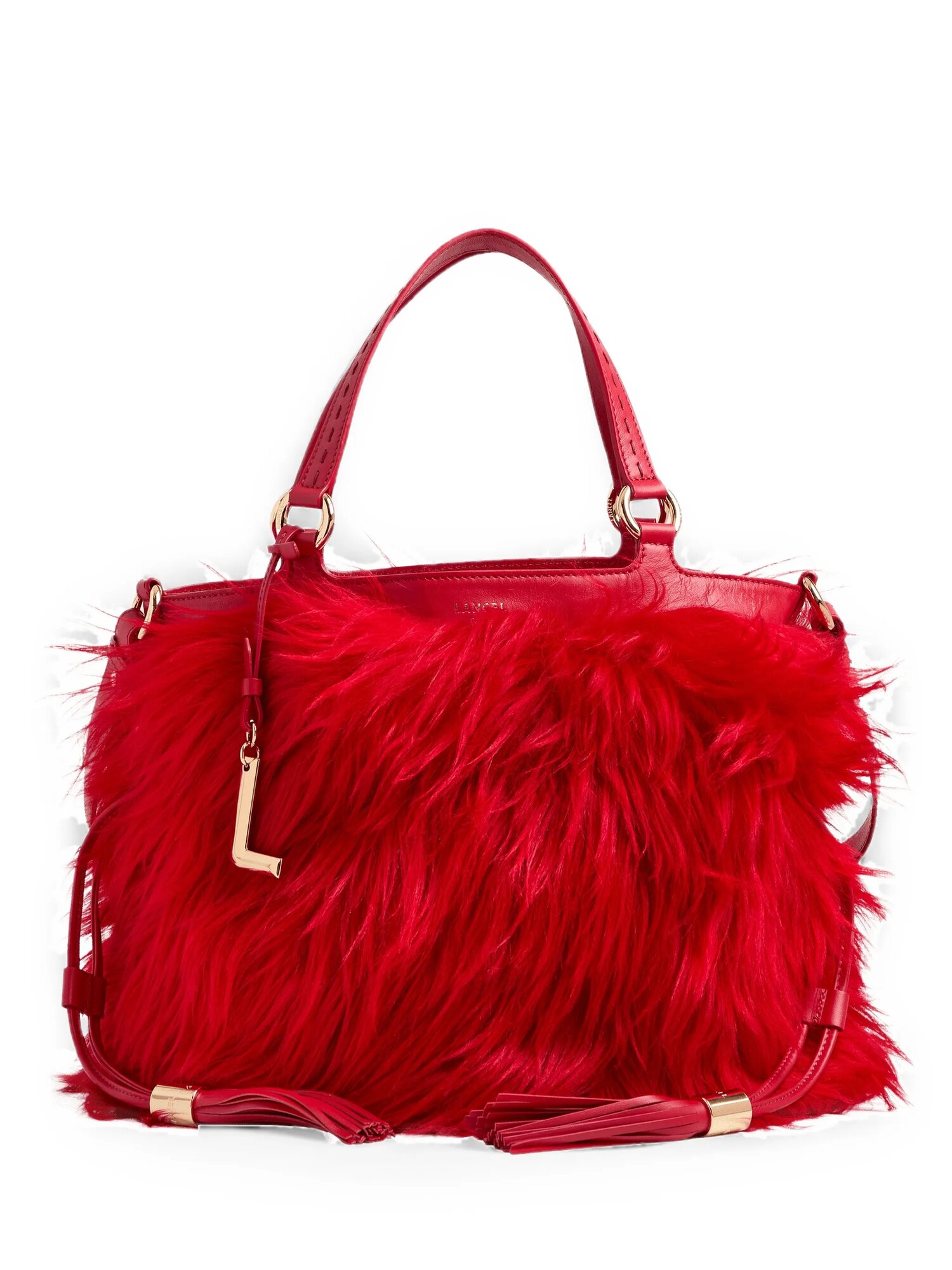 Сумка Medium Premier Flirt fur-texture bucket bag