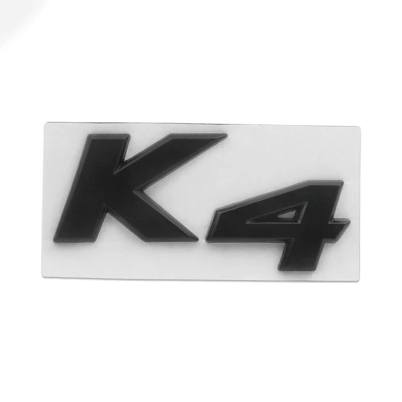 Наклейка K4 Black для багажника KIA