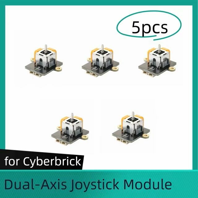 Двухосевой модуль джойстика для BambuLab Cyberbrick, 5 шт