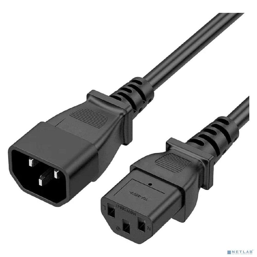 5bites Кабель питания PC105-18A IEC-320-C13 / IEC-320-C14 / 220V / 3G*0.50MM / 1.8M