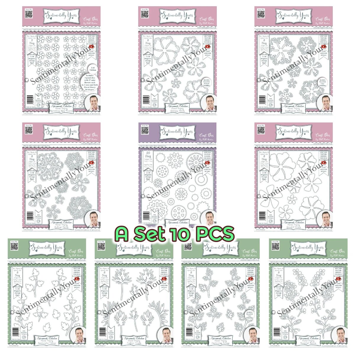 Металлические штампы для скрапбукинга бабочки 1 шт. M9760-M9769 A Set-10