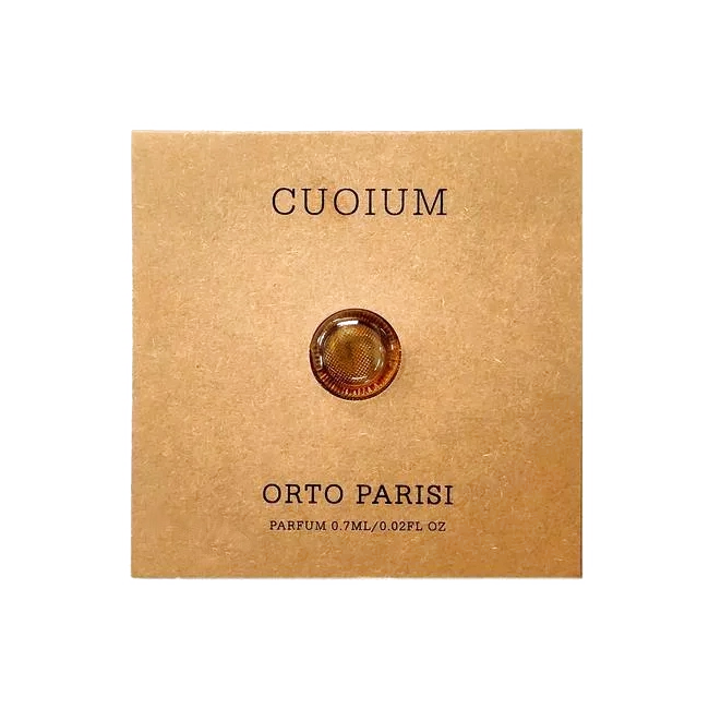 Миниатюра духов 0.7 мл Orto Parisi Cuoium / Куоиум для мужчин и женщин