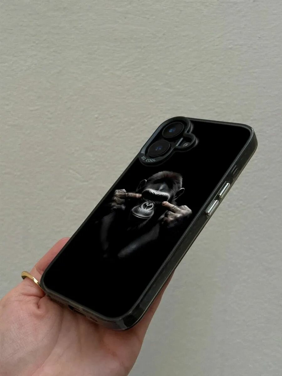 Чехол на Iphone 16 Plus мем — фото 1