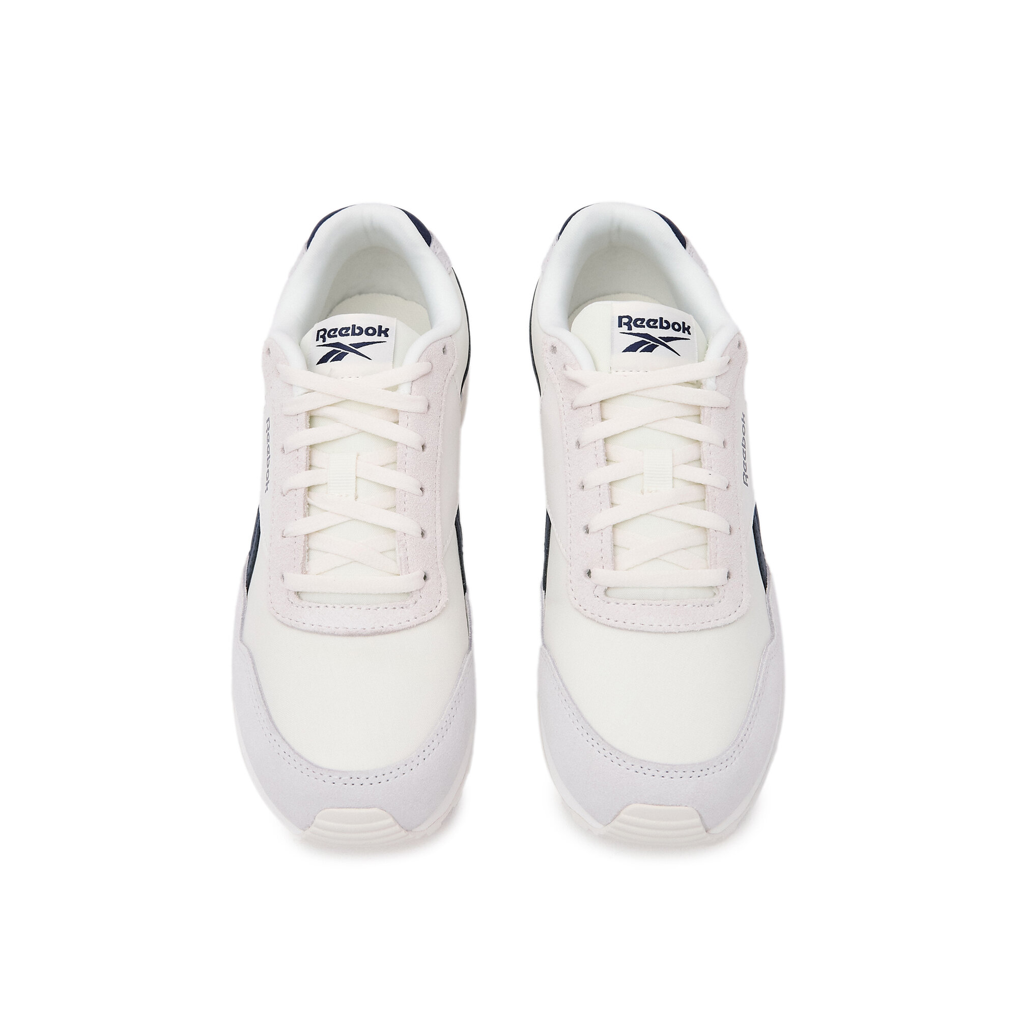 Кроссовки Reebok Glide Low, размер 7,5 US, молочный/серый/синий — фото 1