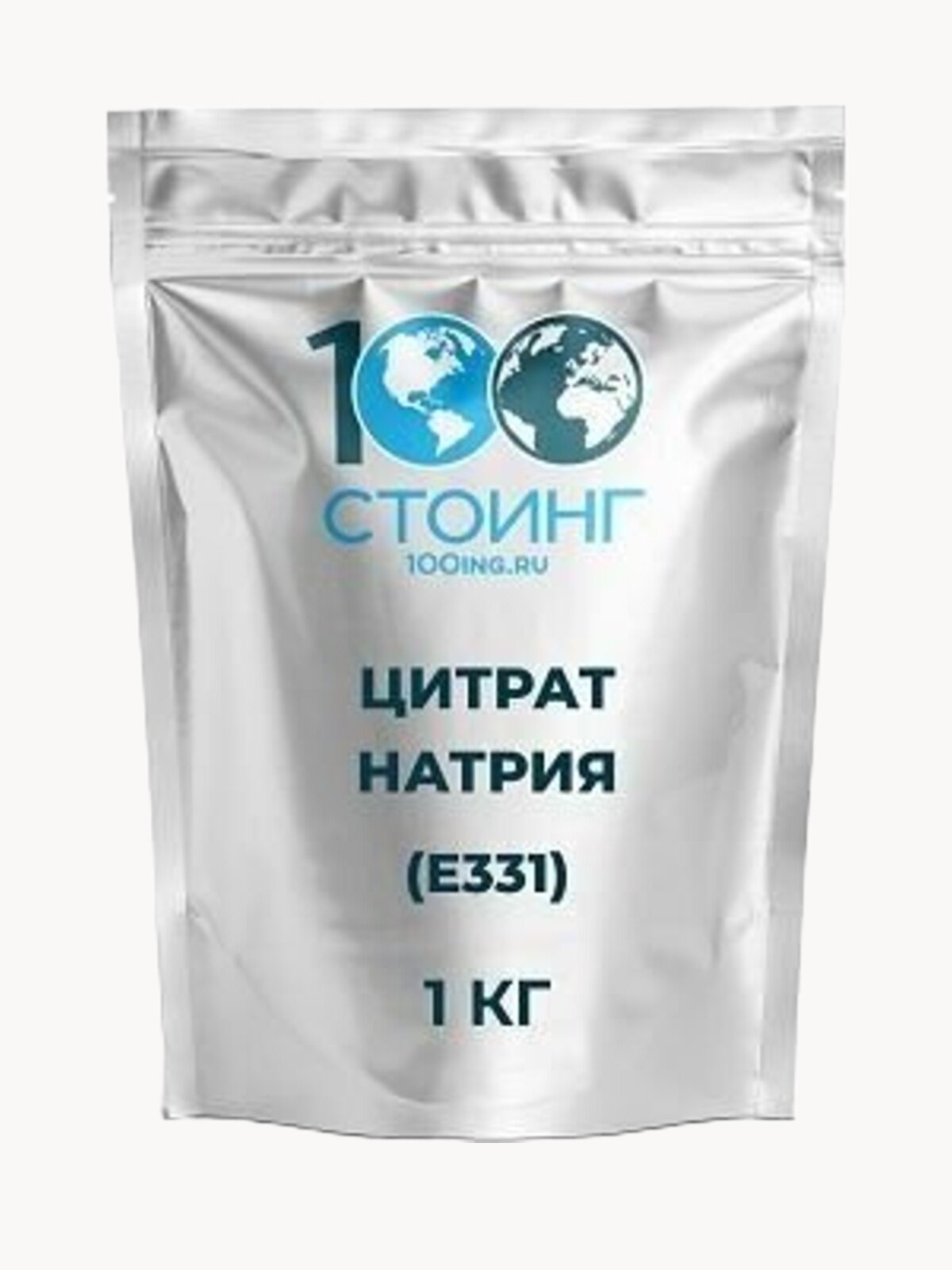 Стабилизатор пищевая добавка Цитрат натрия Е331 регулятор кислотности 1 кг STOING