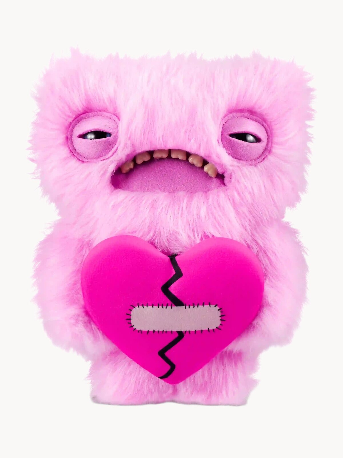 Fuggler фуглер игрушка розовый мягкие игрушки c розовым сердечком Fuggler Funny Ugly Monster Love Fugg Wide Eyed Weirdo