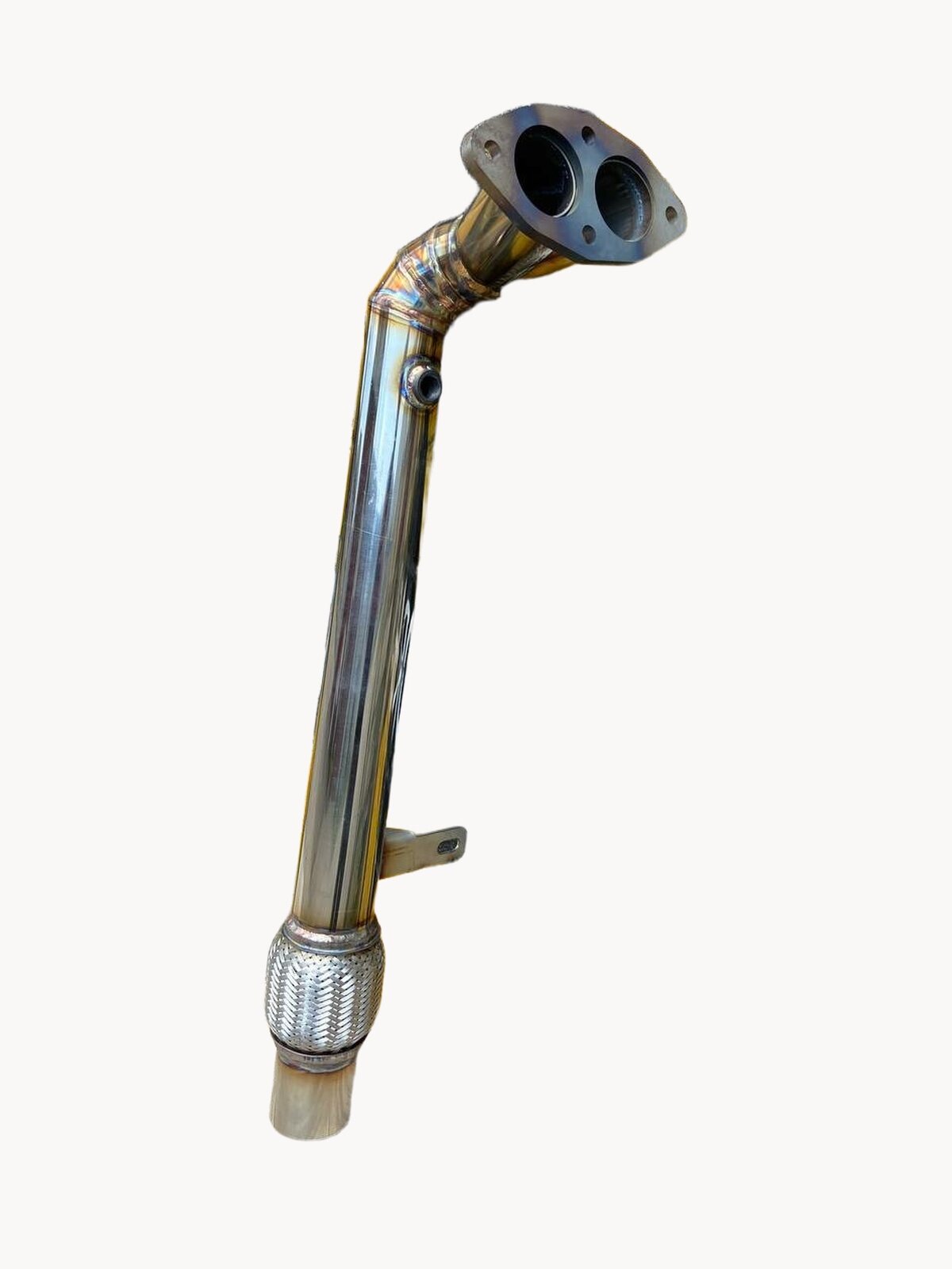 Труба приемная из нержавеющей стали, для автомобилей ГАЗель с двигателями ЗМЗ 405-409