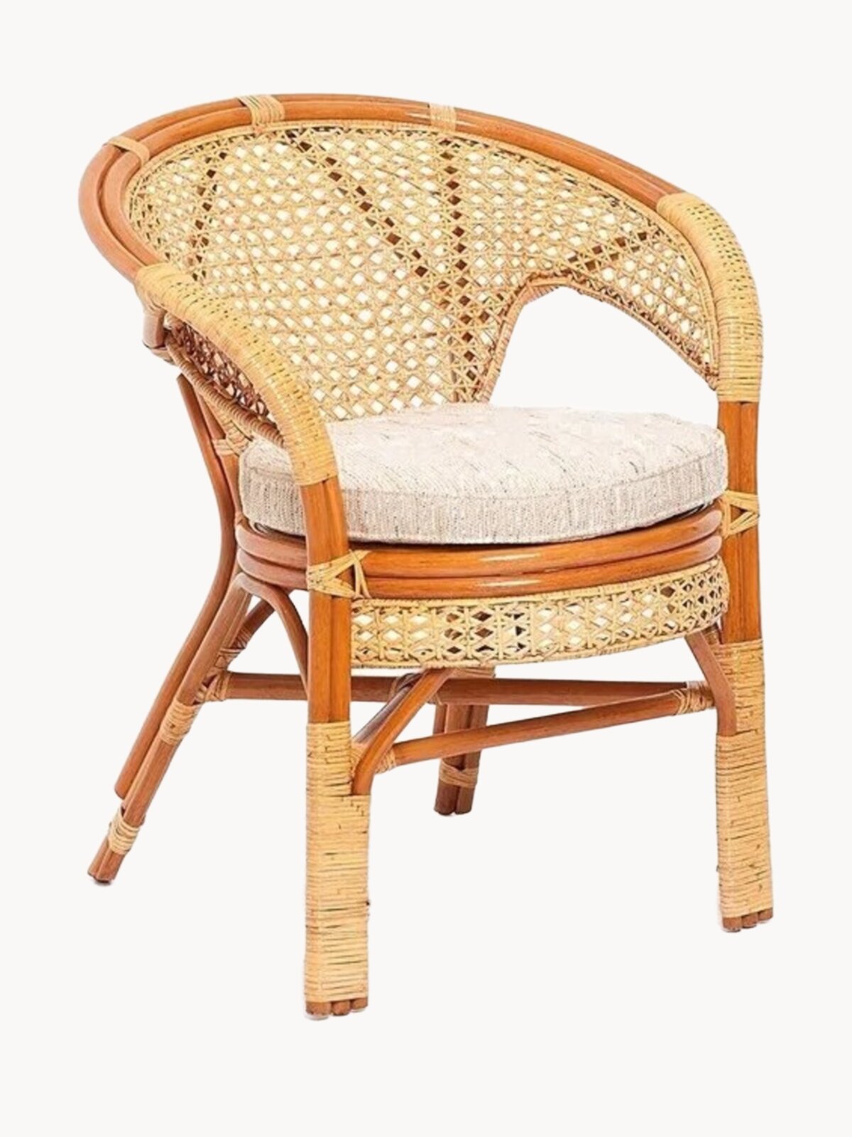 Кресло VINOTTI 02/15B Цвет коньяк