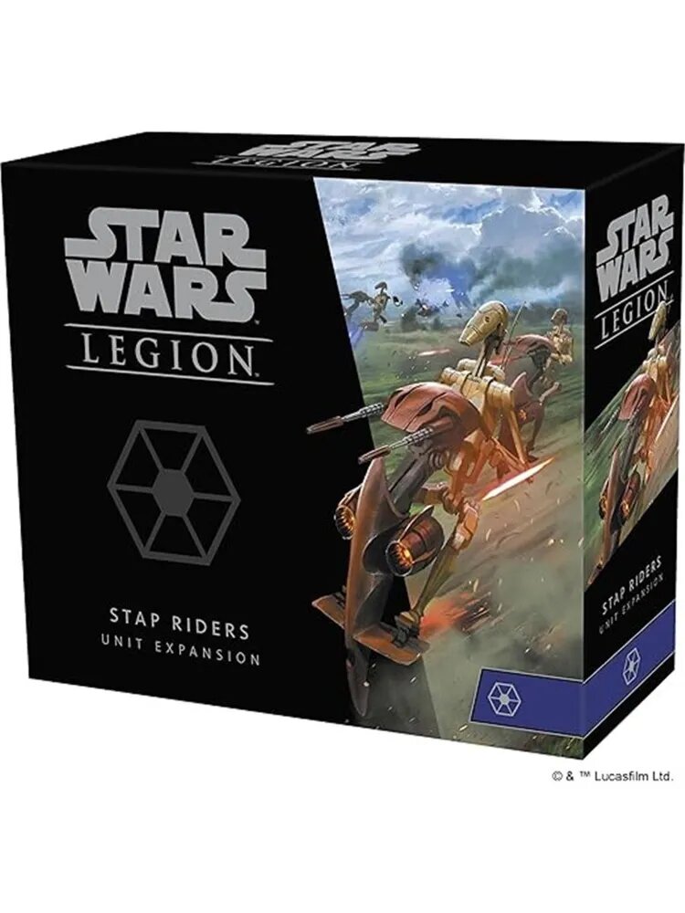 Дополнение для настольных игр Миниатюры Atomic Mass Games Miniatures Games Series Star Wars LEGION: Crisis Protocol-SWL73 STAP Riders; игрушки
