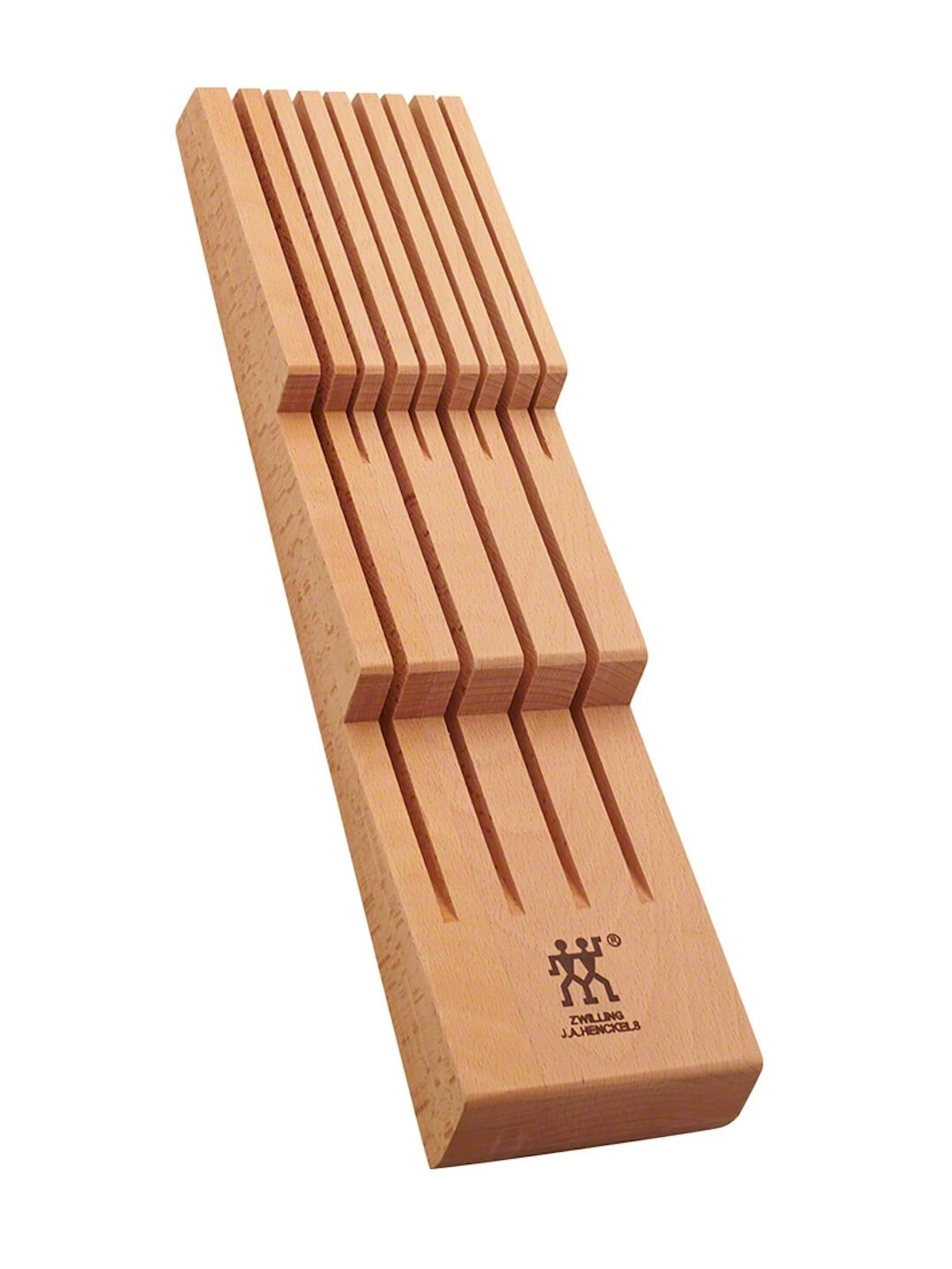 Подставка для ножeй Zwilling, 41 × 10,8 × 4,8 см, бук, под 8 ножей