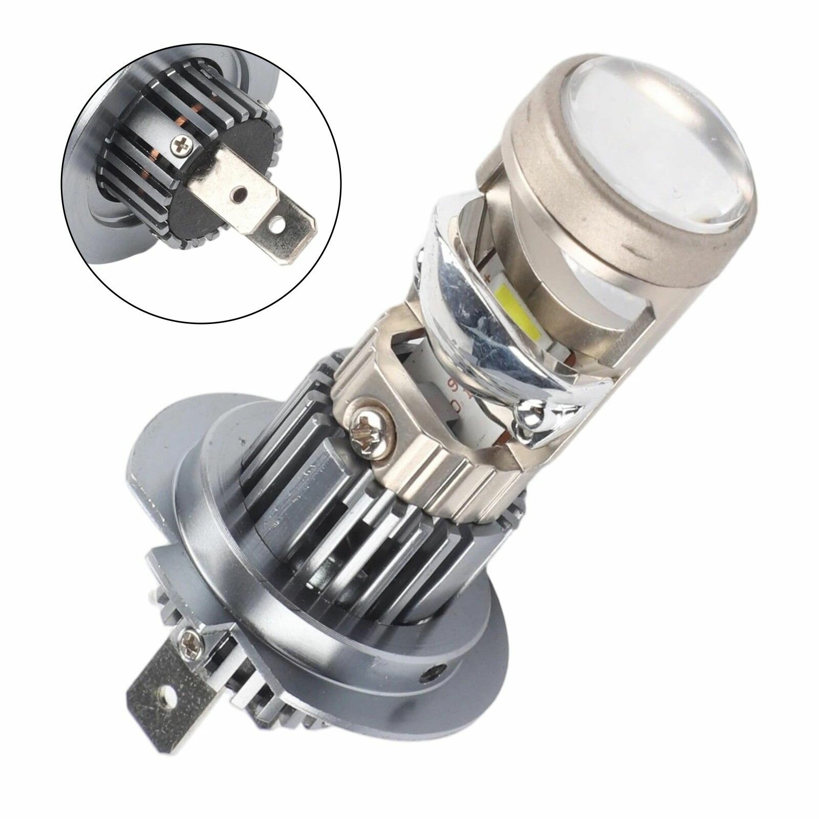 Интегрированная линза H7 M01R, светодиодная фара для автомобиля и мотоцикла с температурой света 6000K