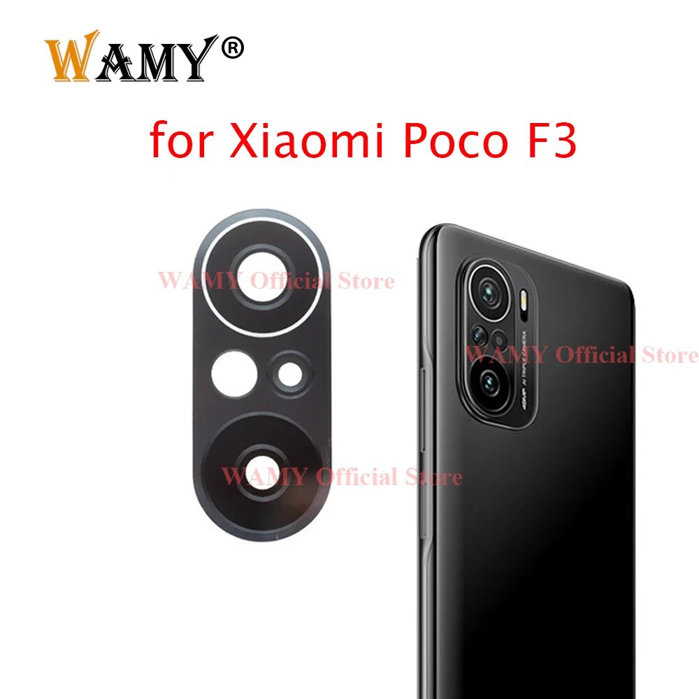 Стекло камеры задней камеры для Xiaomi Poco F3, 1pc