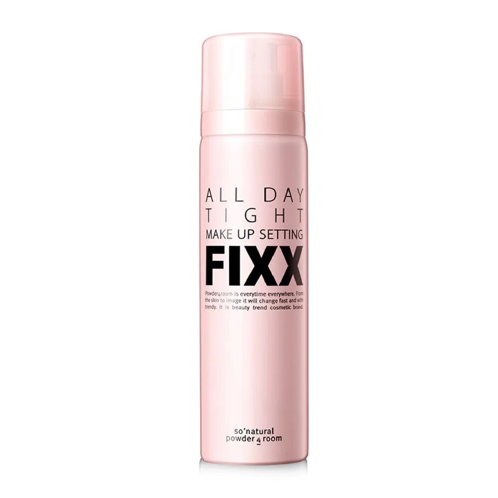 SO NATURAL ALL DAY TIGHT makeup setting FIXER -Распылительный спрей, долговечный