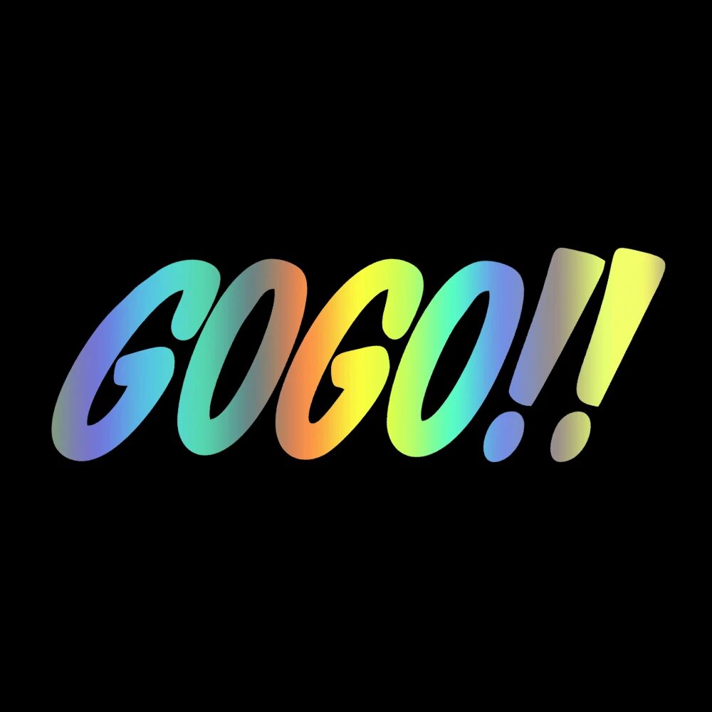 Наклейка на авто GOGO OZ751-Laser